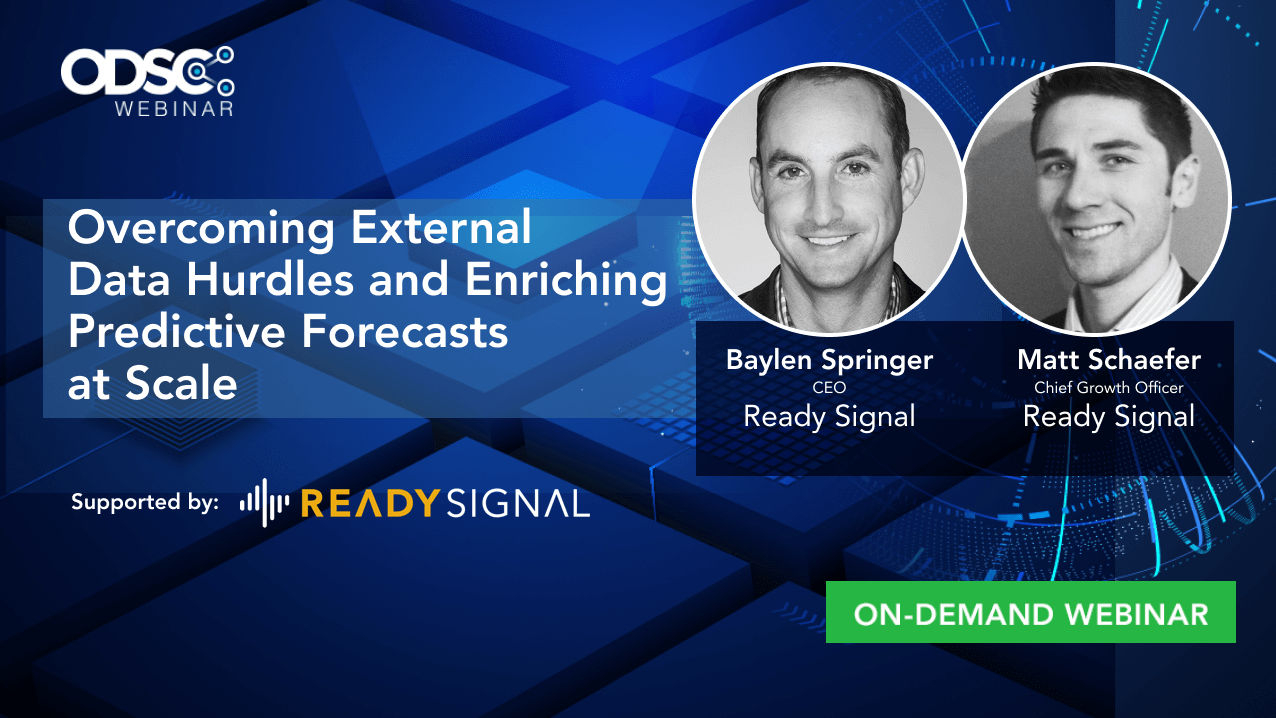 Unleashing the Power of External Data: Ready Signal's Webinar with ODSC | Ready Signal